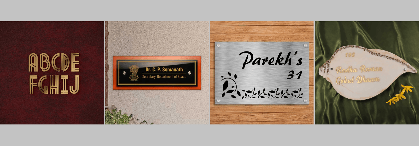 Door Name Plate Designs