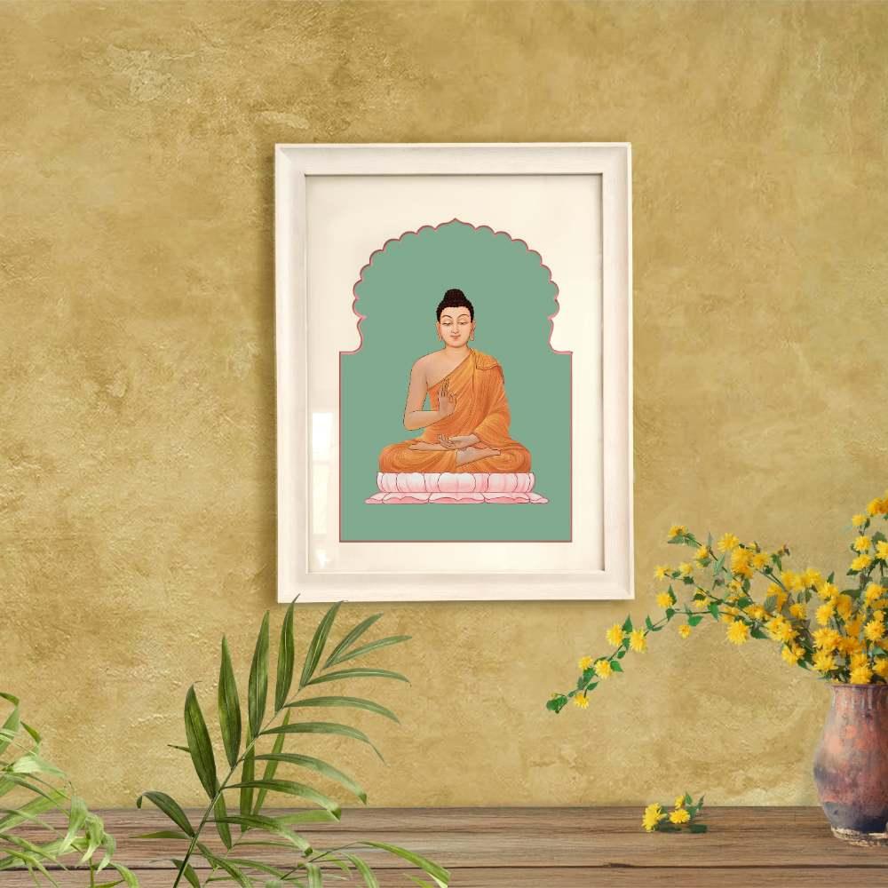 Buddha - Devotional Canvas Art Print – Housenama