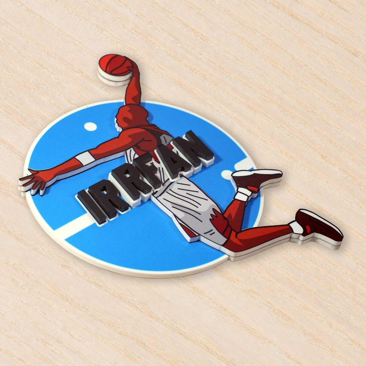 Basketball Buff - Kids' Room Door Sign – Housenama