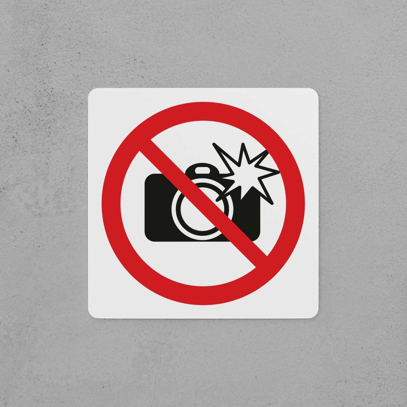 No Flash Photography Sign – Housenama