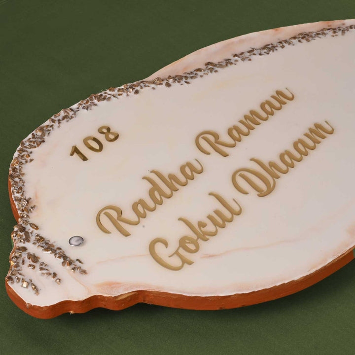 Handcrafted Resin Name Plates | Artistic & Durable Designs | Housenama