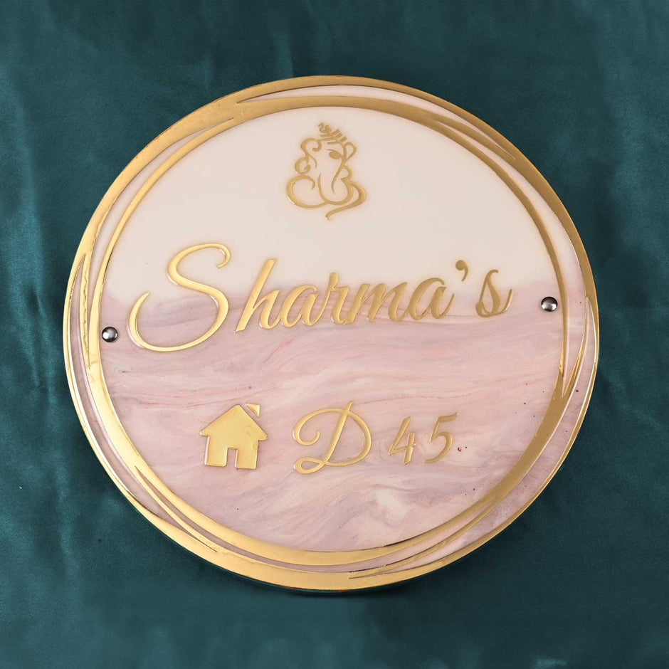 Buy Resin Name Plates Online in India – Housenama