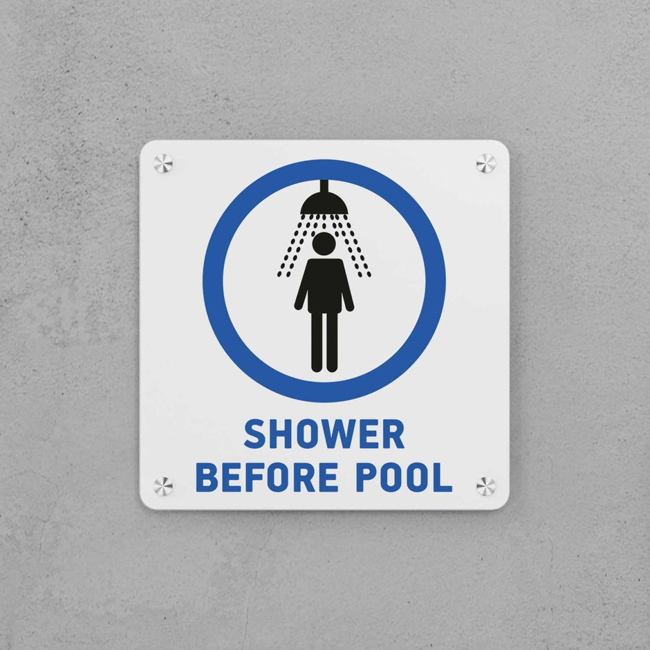 Swimming Pool Rules Signs | Clear & Attractive Signage | Housenama