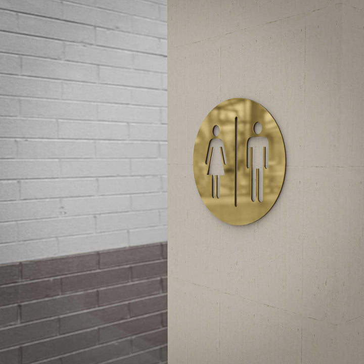 Shop for Stylish and Durable Restroom Signs | Housenama