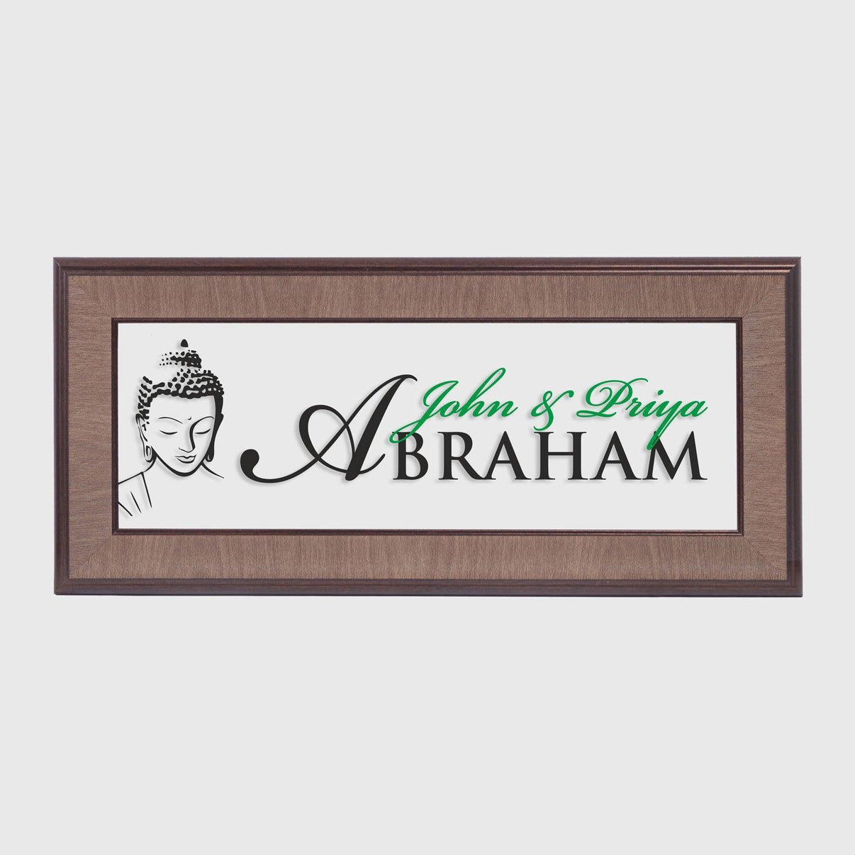 Allegro Name Plate Buddha Weatherproof – Housenama