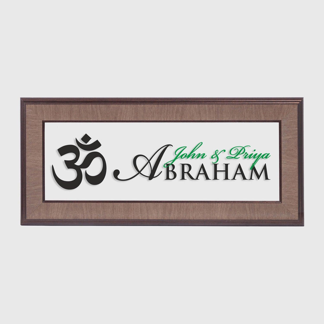 Allegro Name Plate Om Weatherproof – Housenama