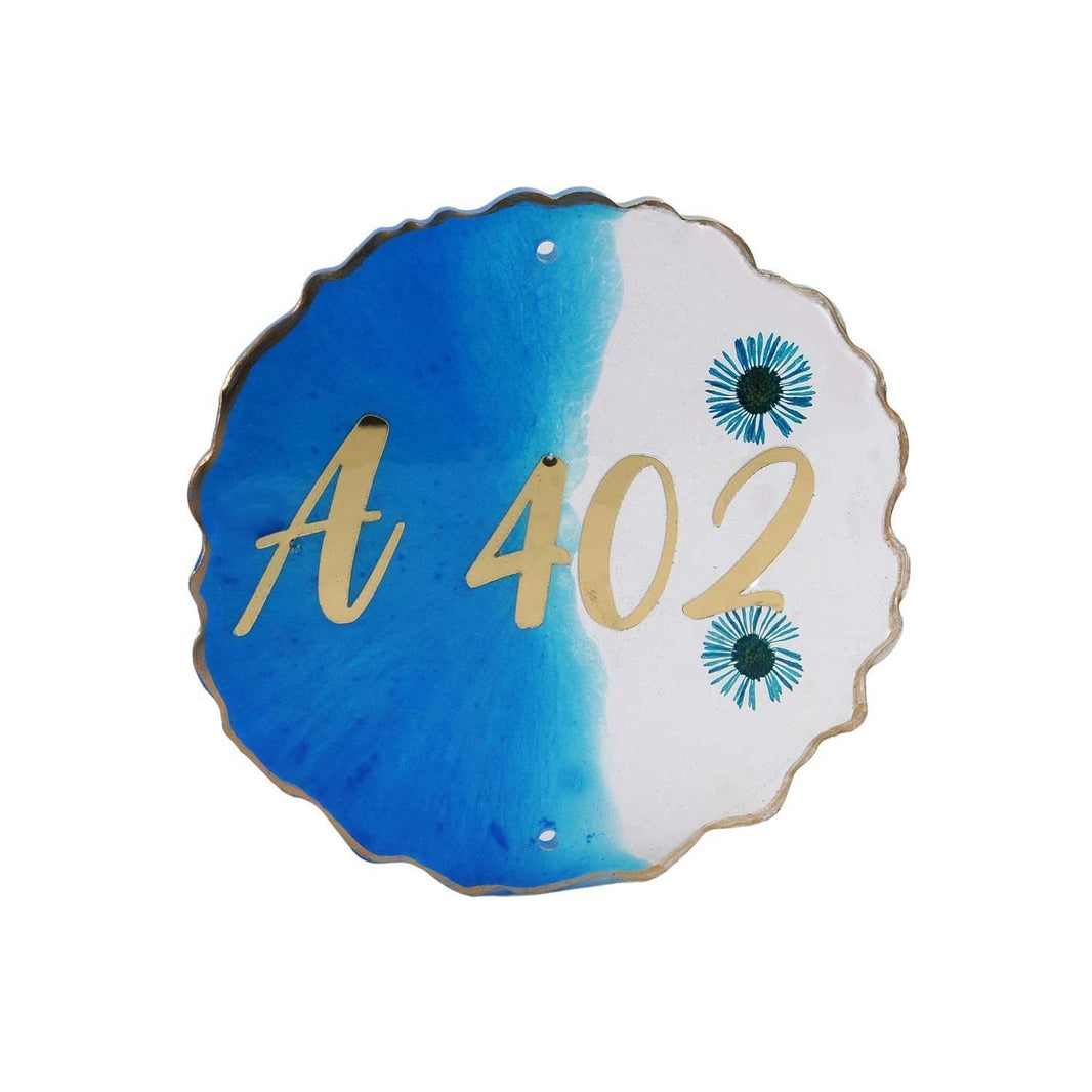 Handcrafted Resin Name Plates | Artistic & Durable Designs | Housenama