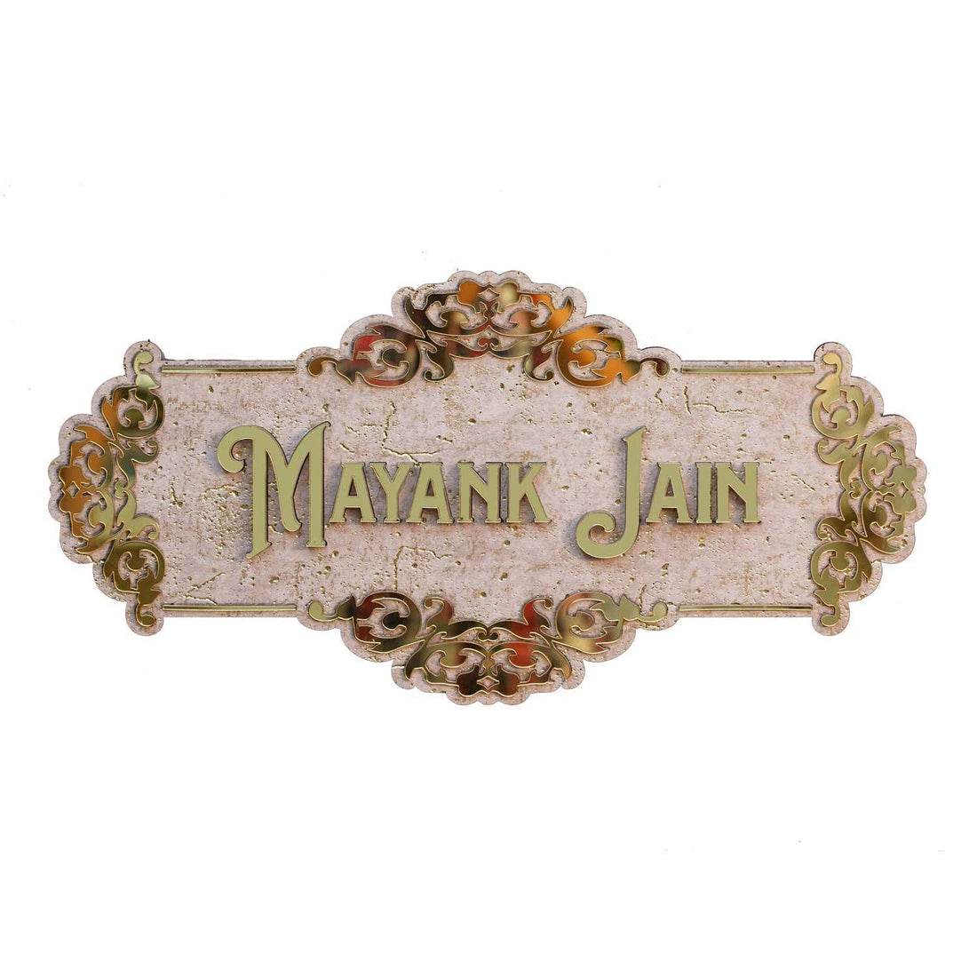 Jain - Decorative LED Name Plate 24x12 inch – Housenama