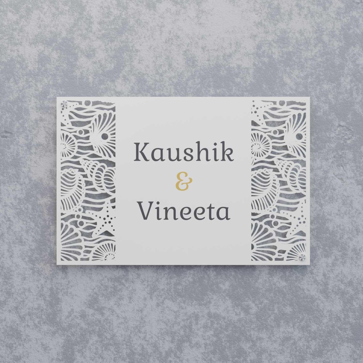 Jaziira Steel Name Plate – Housenama