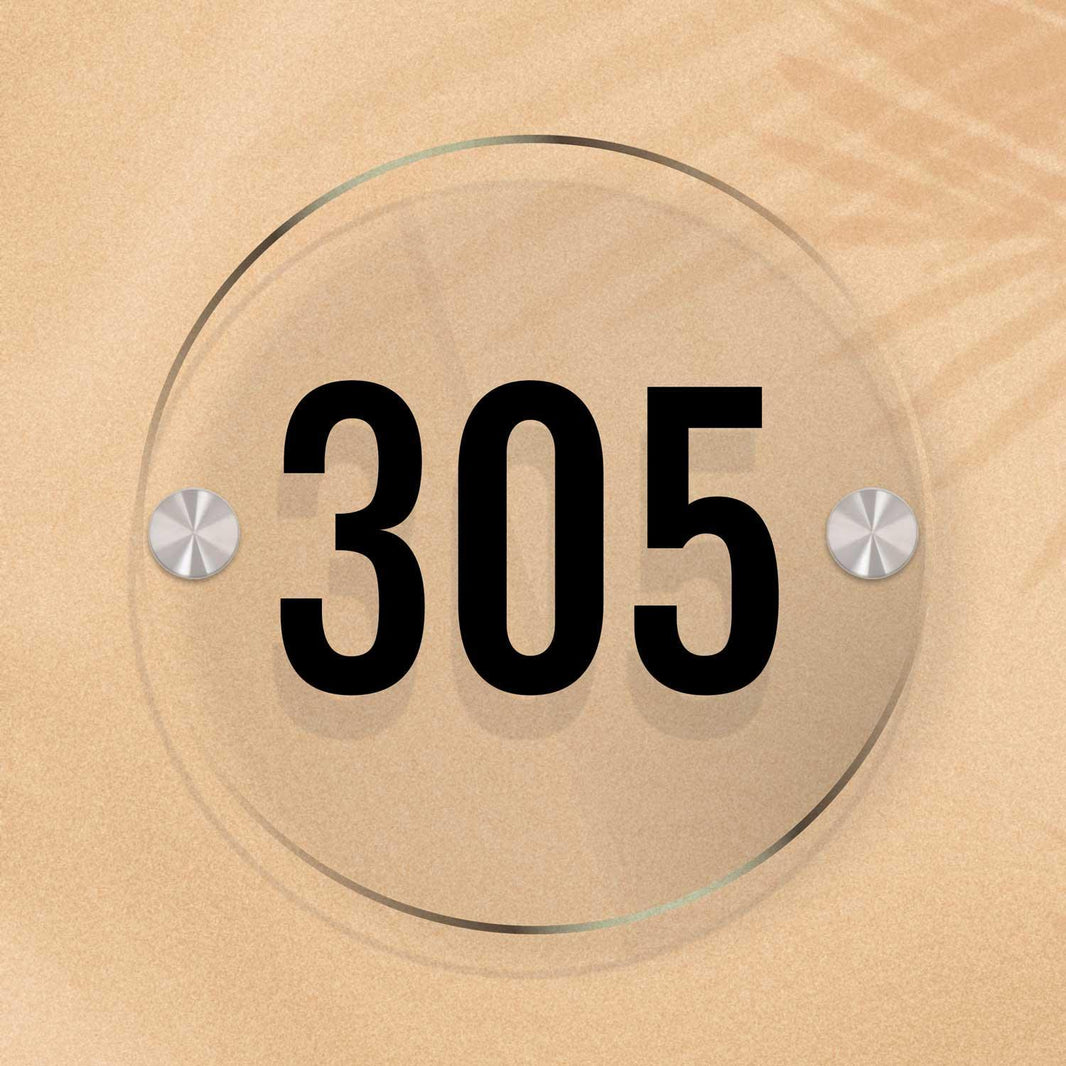 Buy Round Name Plates Online in India | Housenama