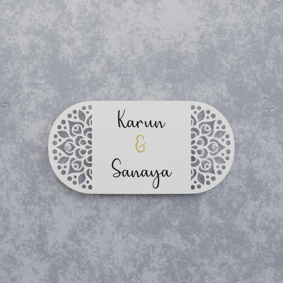 Uns Steel Name Plate – Housenama